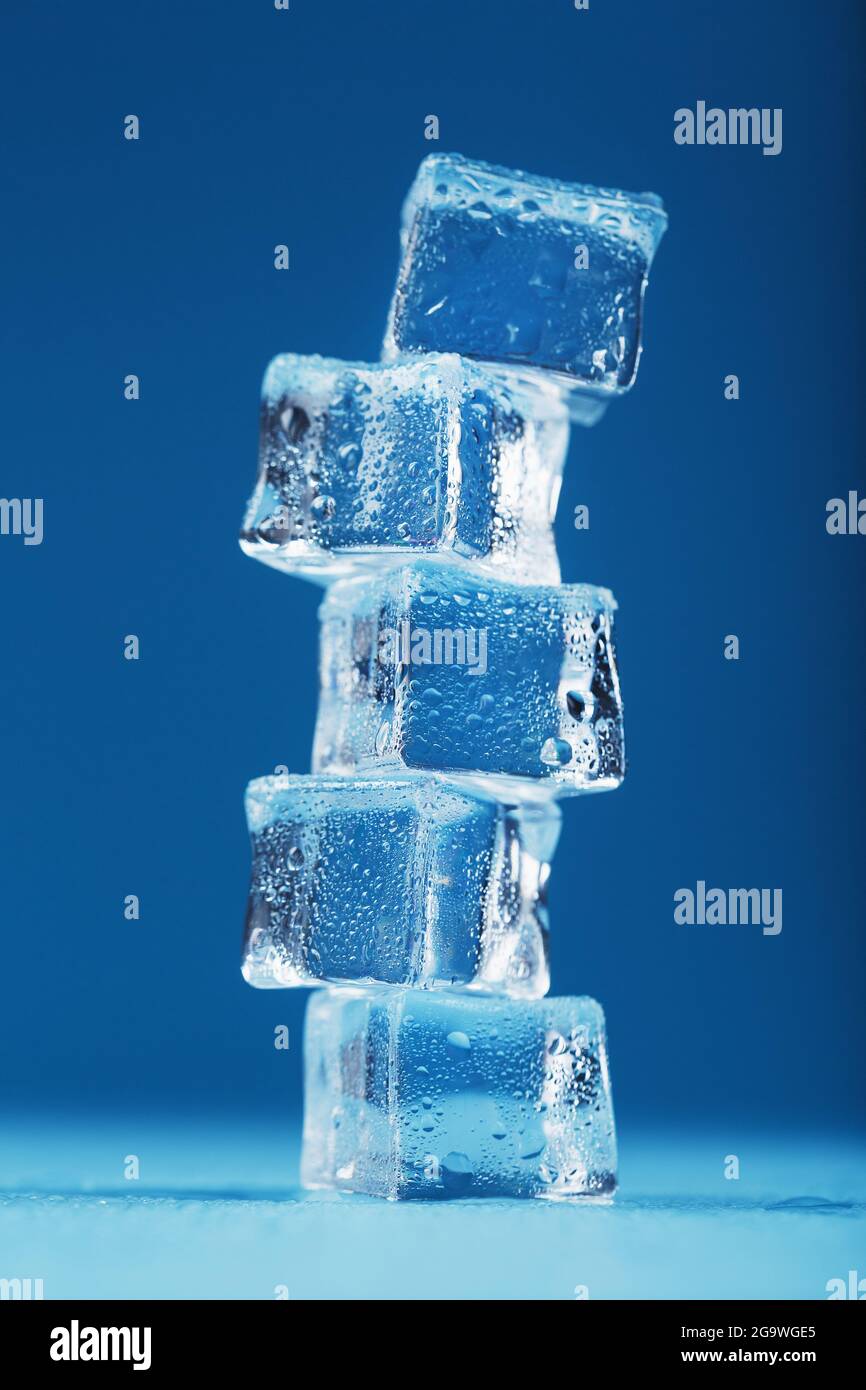 Water Forming Into Ice