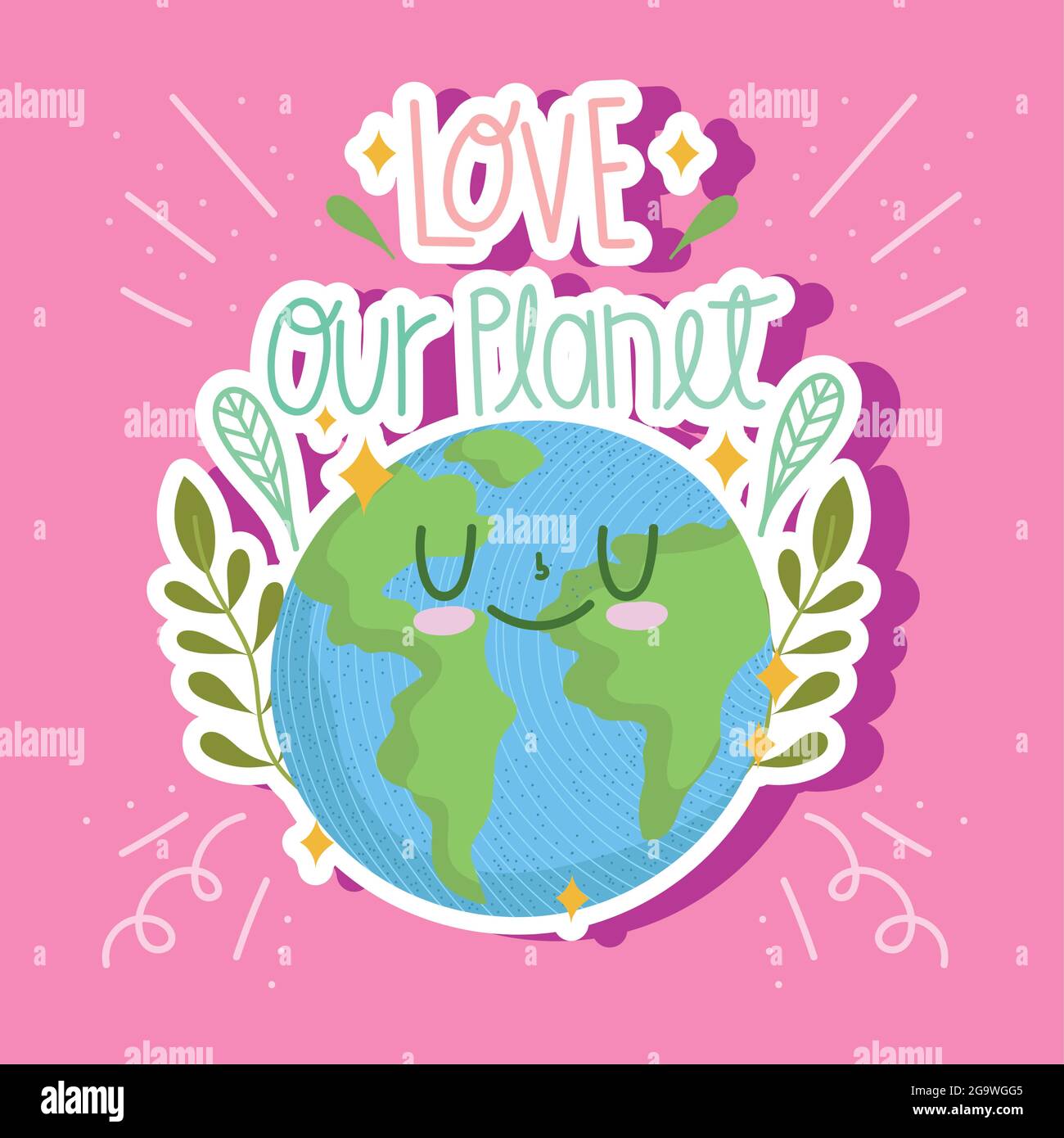 cute planet cartoon Stock Vector Image & Art - Alamy