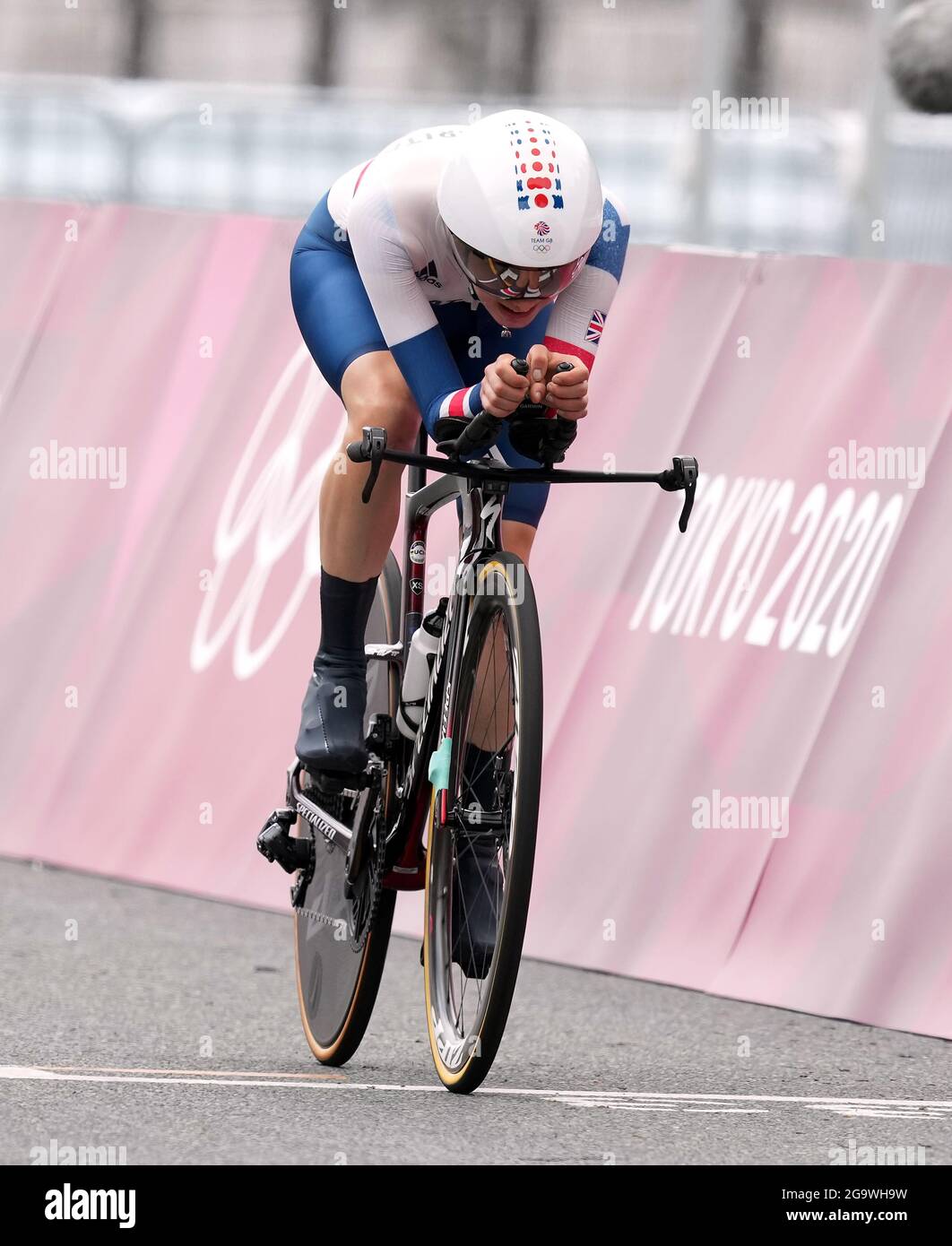 Great Britain's Anna Shackley competes in the Women's Individual Time ...