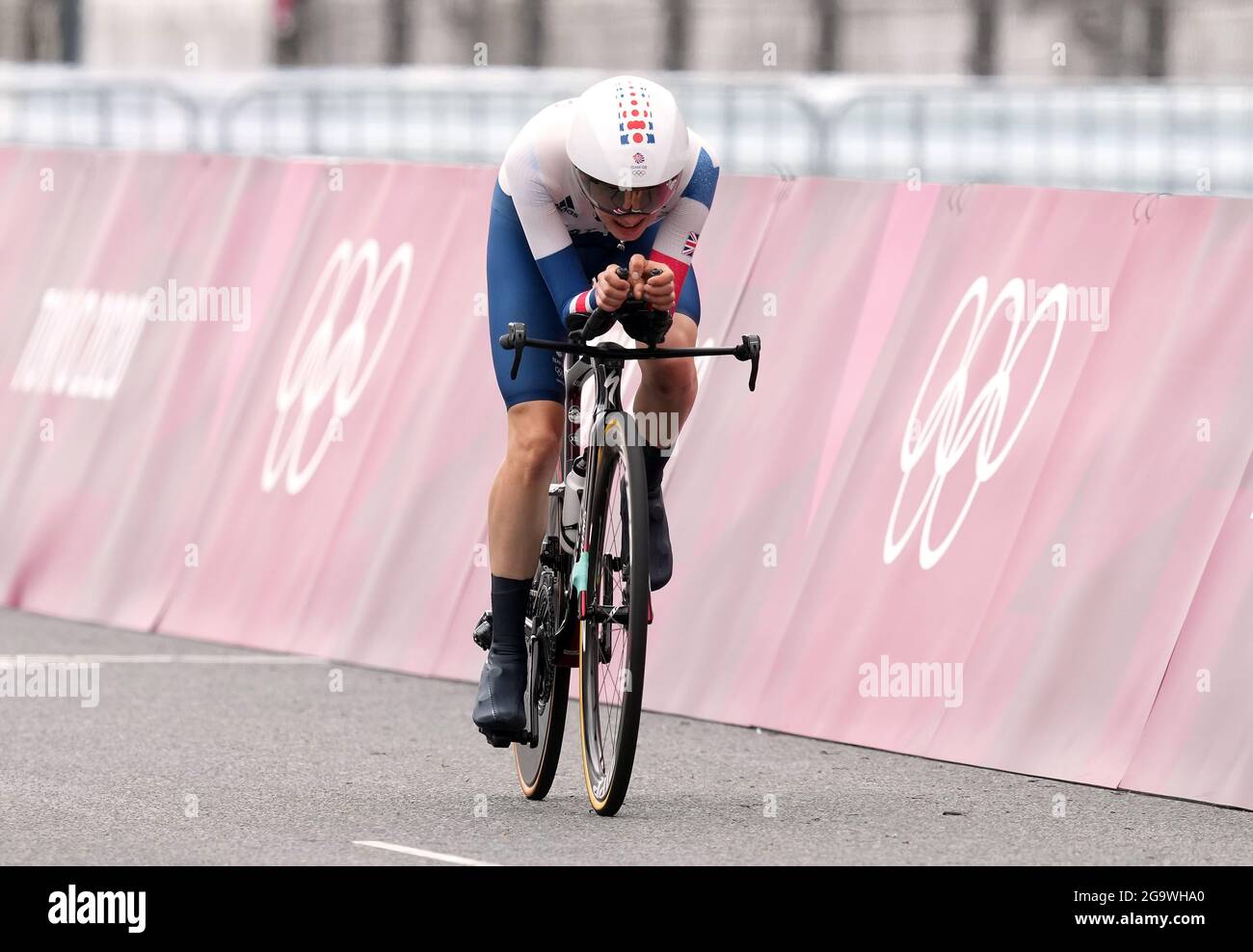 Great Britain's Anna Shackley competes in the Women's Individual Time ...