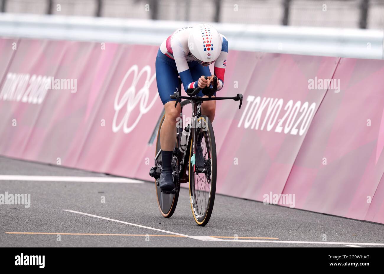 Great Britain's Anna Shackley competes in the Women's Individual Time ...