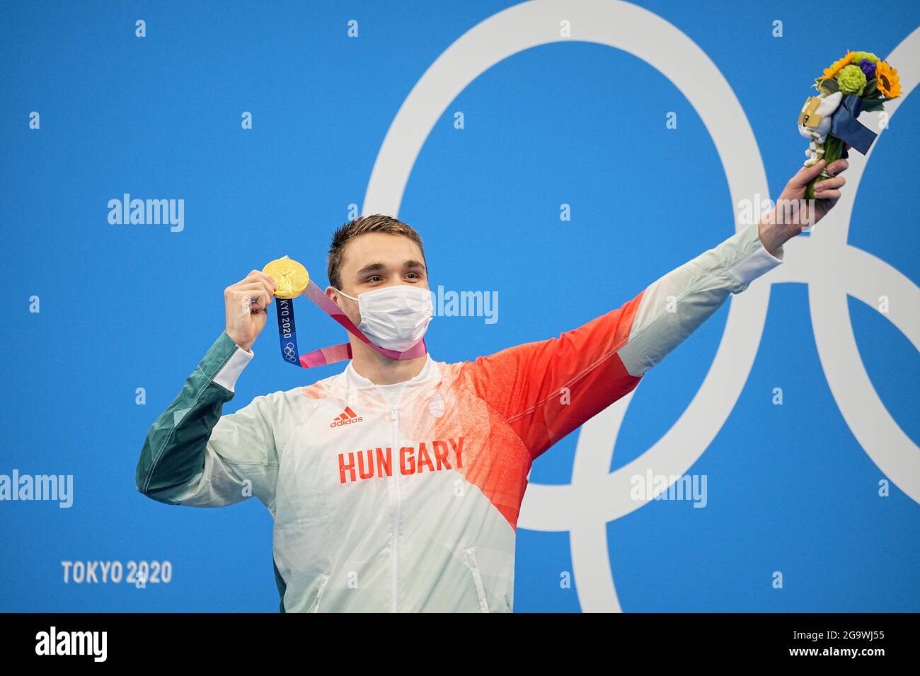 Tokio, Japan. 28th July, 2021. Swimming: Olympics, 200m butterfly, men ...