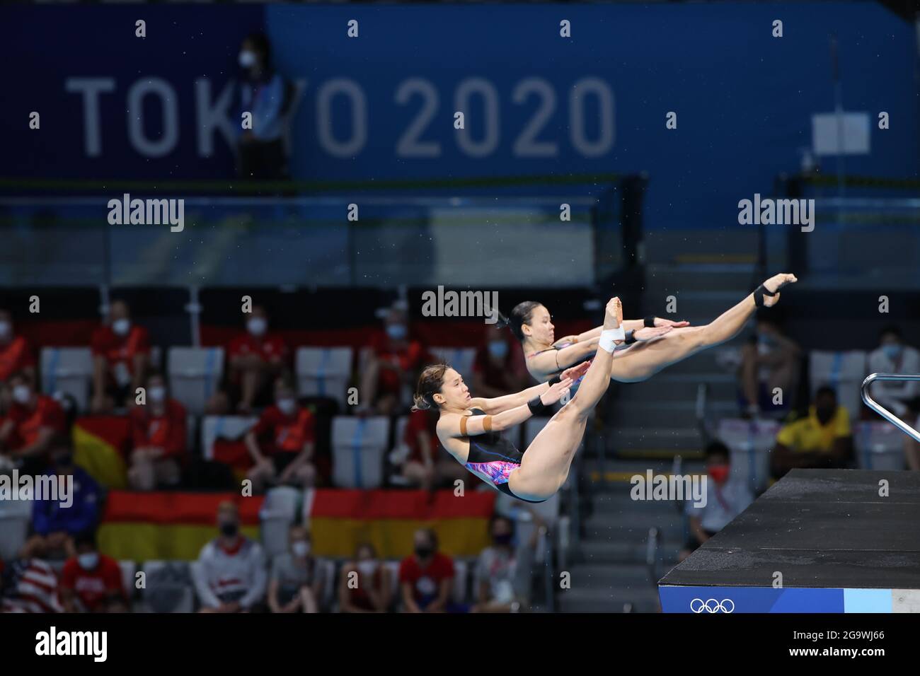 Tokyo, Japan. 27th July, 2021. LEONG Mun Yee, PAMG Pandelela (MAS ...