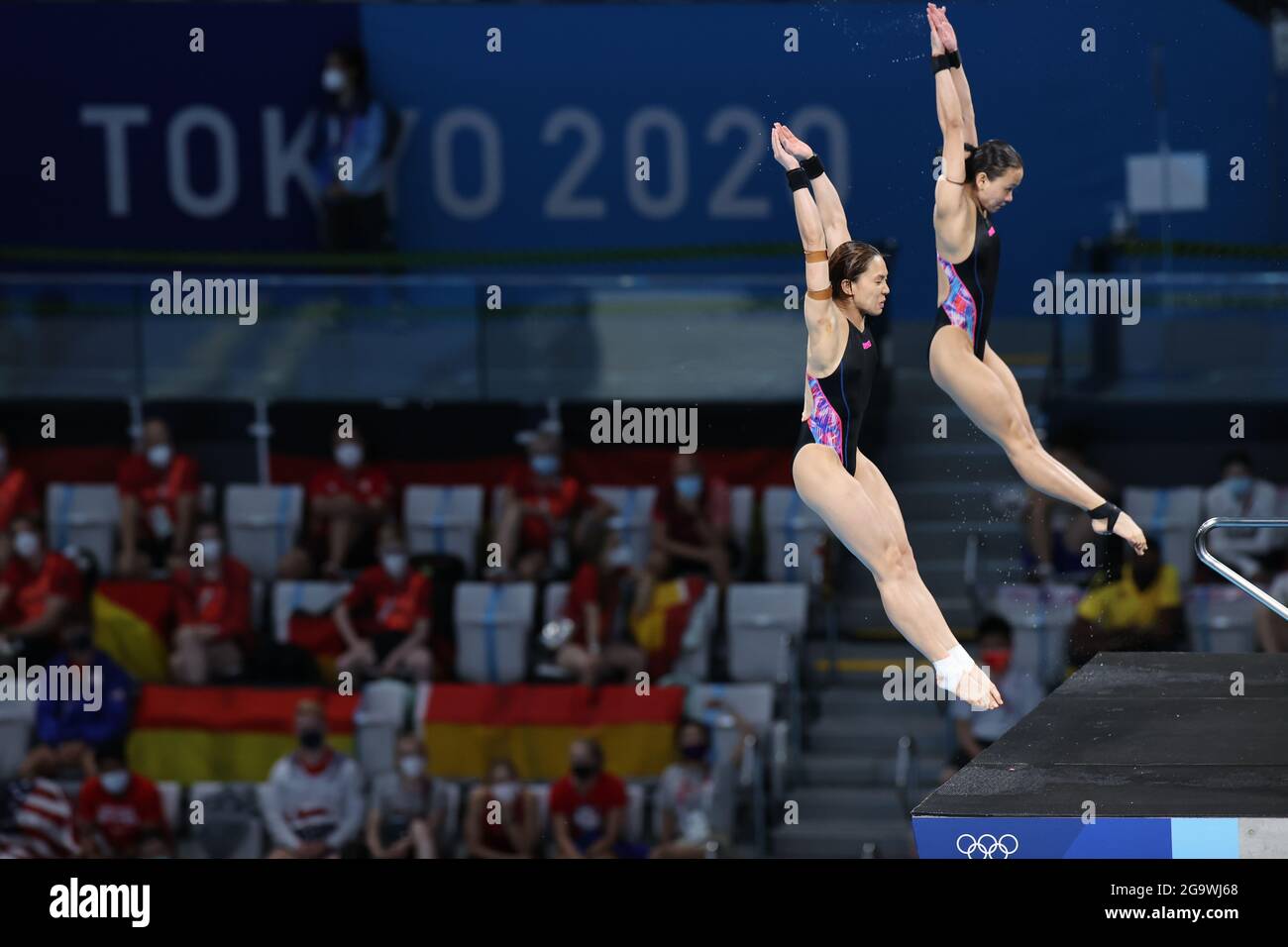 Tokyo, Japan. 27th July, 2021. LEONG Mun Yee, PAMG Pandelela (MAS ...