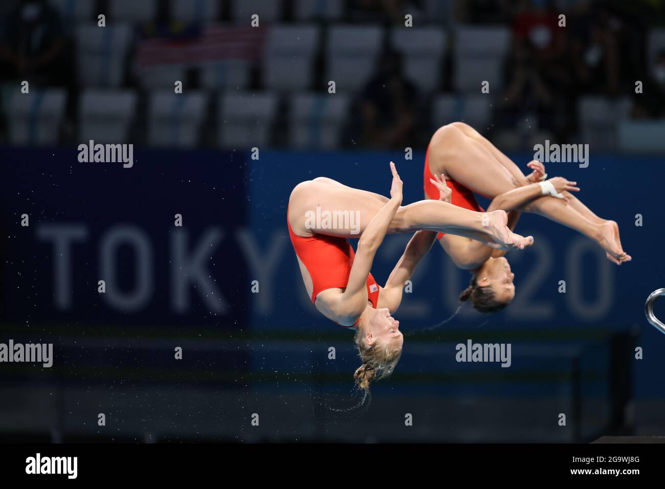 Tokyo, Japan. 27th July, 2021. PARRATTO Jessica, SCHNELL Delaney (USA ...