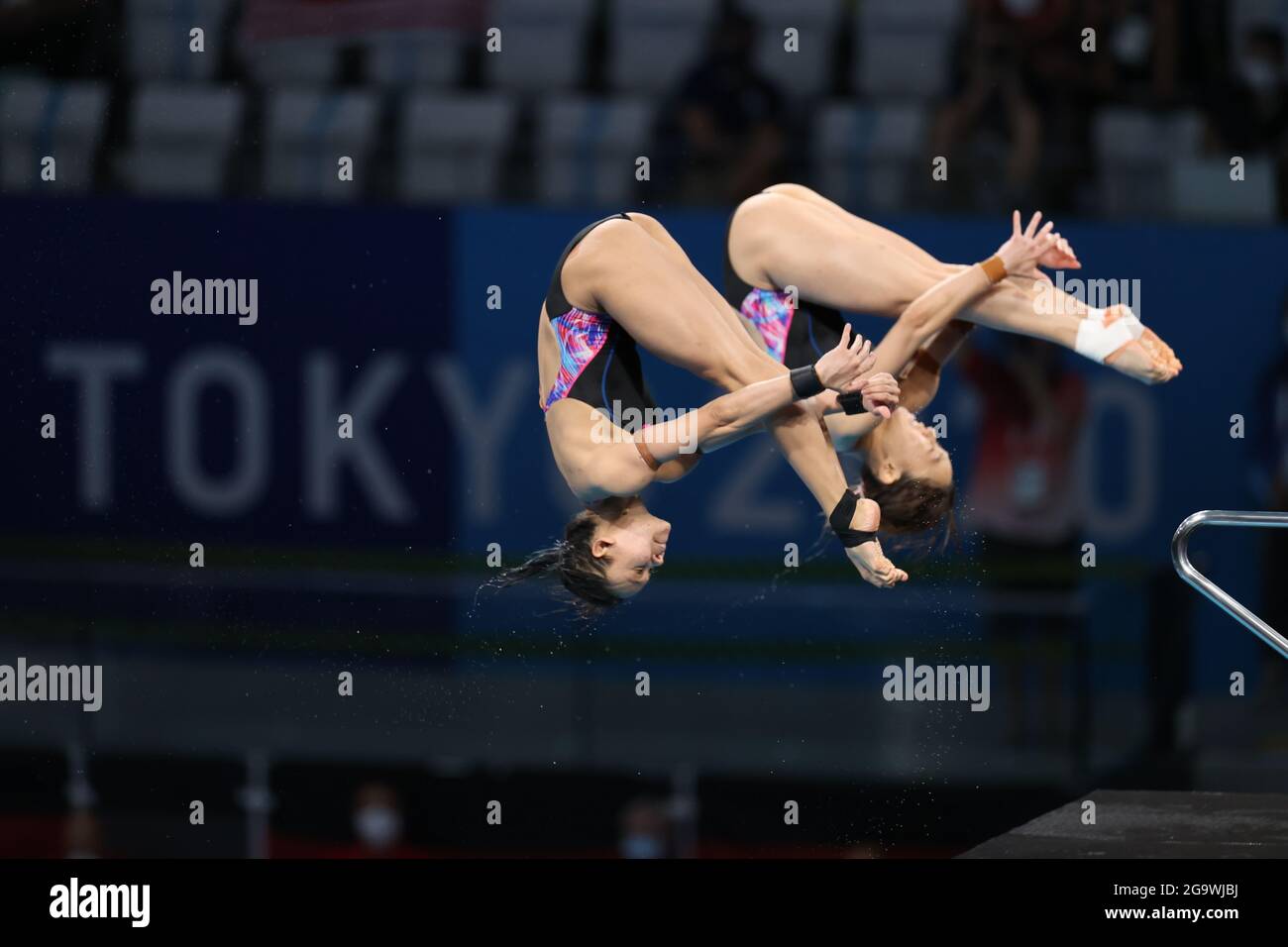 Tokyo, Japan. 27th July, 2021. LEONG Mun Yee, PAMG Pandelela (MAS ...