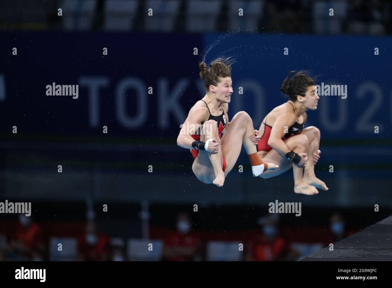 Tokyo, Japan. 27th July, 2021. BENFEITO Meaghan, McKAY Caeli (CAN ...