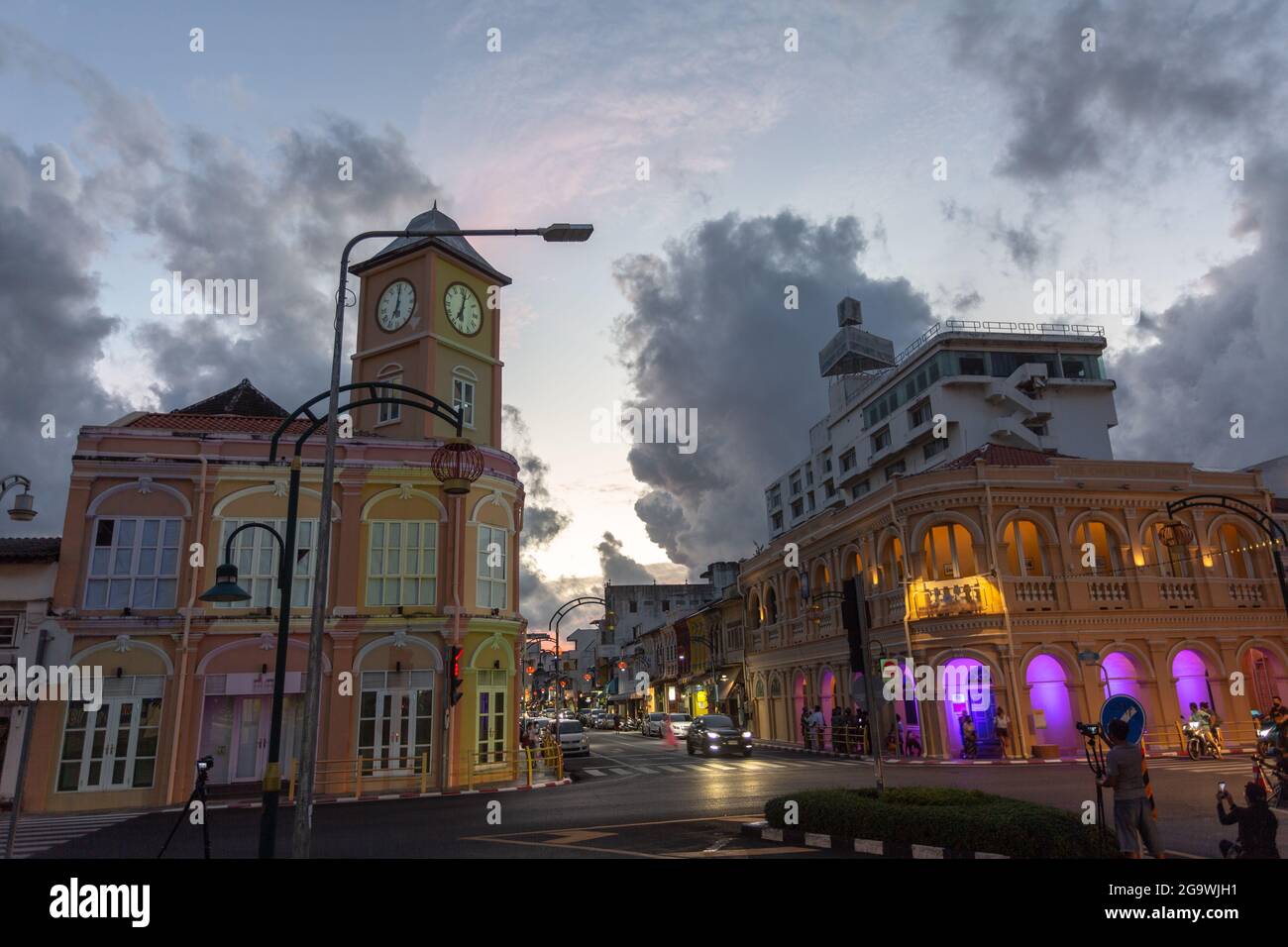Phuket city Thailand Amazing Beautiful buildings in Phuket Old Town ...