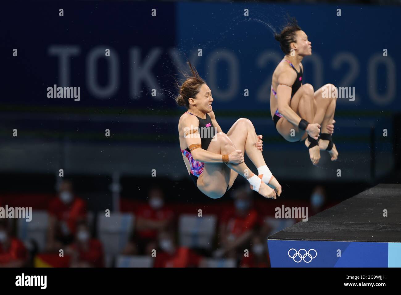 Tokyo, Japan. 27th July, 2021. LEONG Mun Yee, PAMG Pandelela (MAS ...