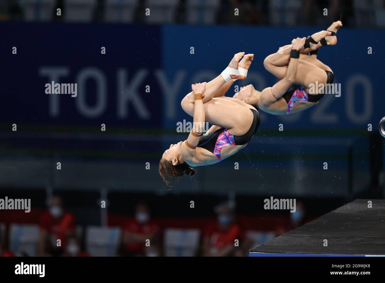 Tokyo, Japan. 27th July, 2021. LEONG Mun Yee, PAMG Pandelela (MAS ...