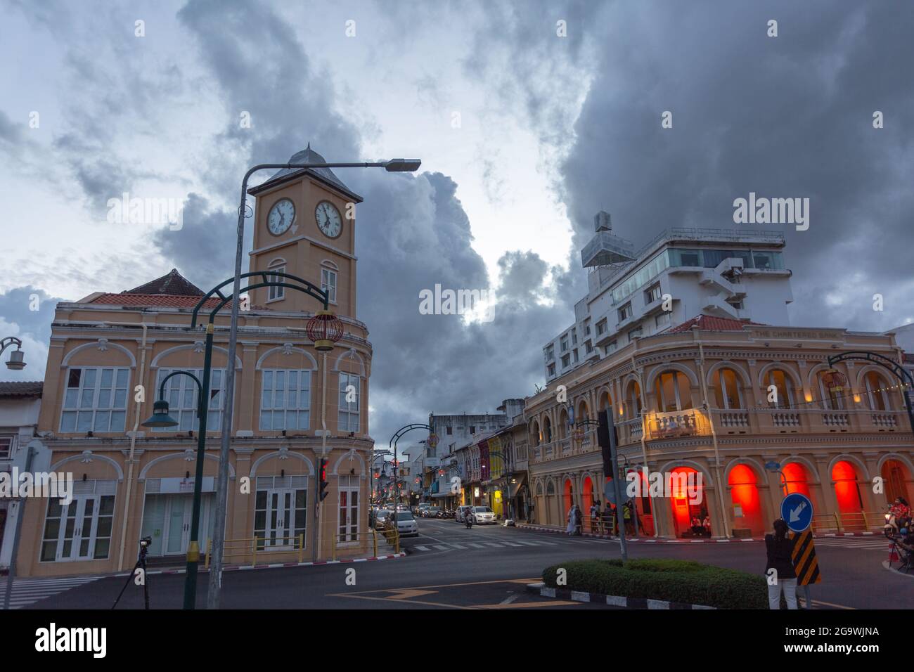 Phuket city Thailand Amazing Beautiful buildings in Phuket Old Town ...