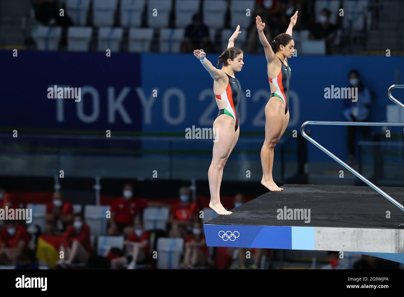 Tokyo, Japan. 27th July, 2021. AGUNDEZ GARCIA Gabriela, OROZCO LOZA ...