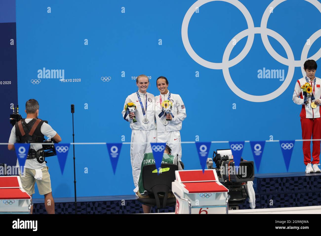 Tokyo, Japan. 27th July, 2021. PARRATTO Jessica, SCHNELL Delaney (USA ...