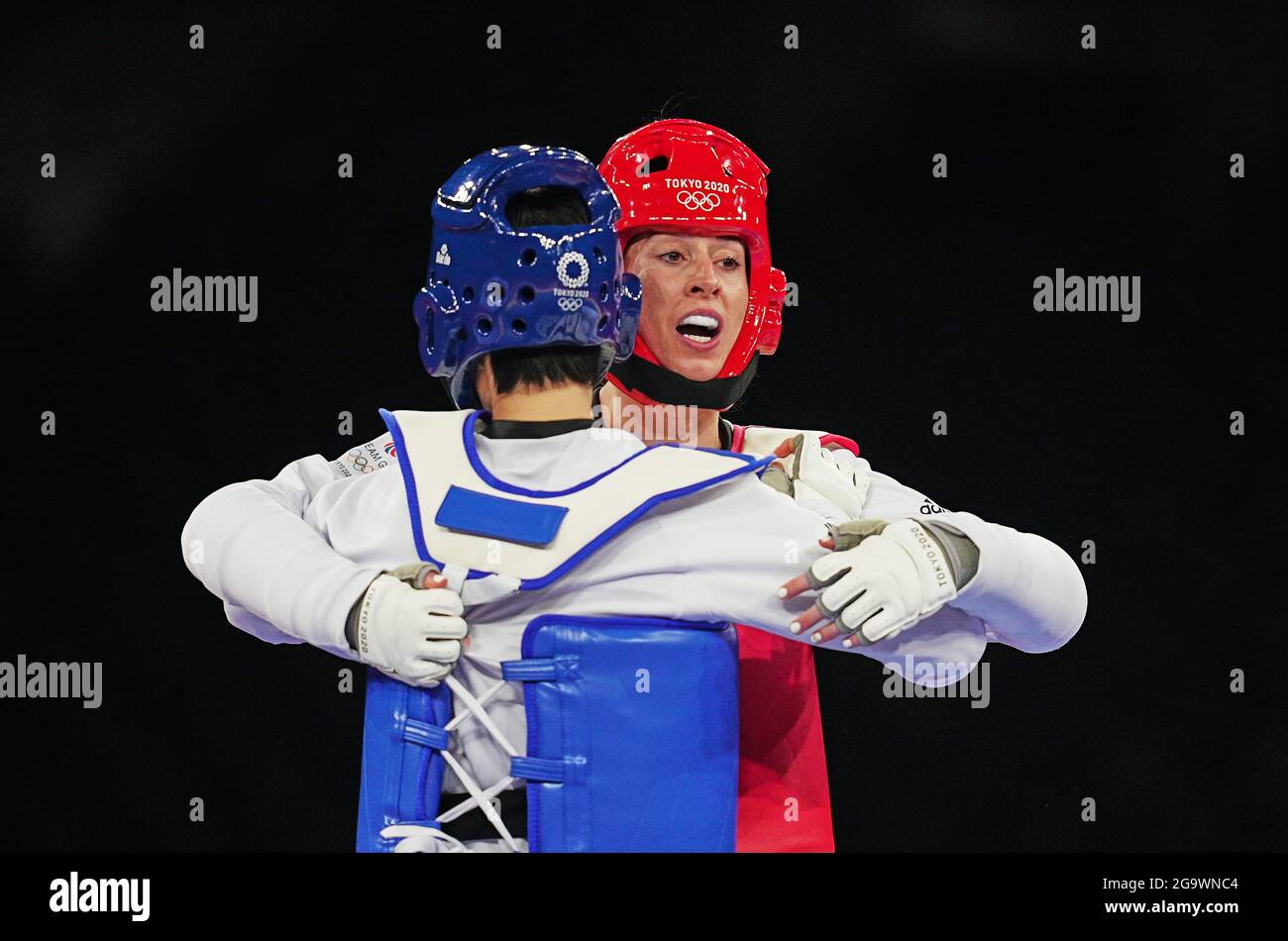 July 27, 2021: Bianca Walkden from Great Britain and Dabin Lee from ...