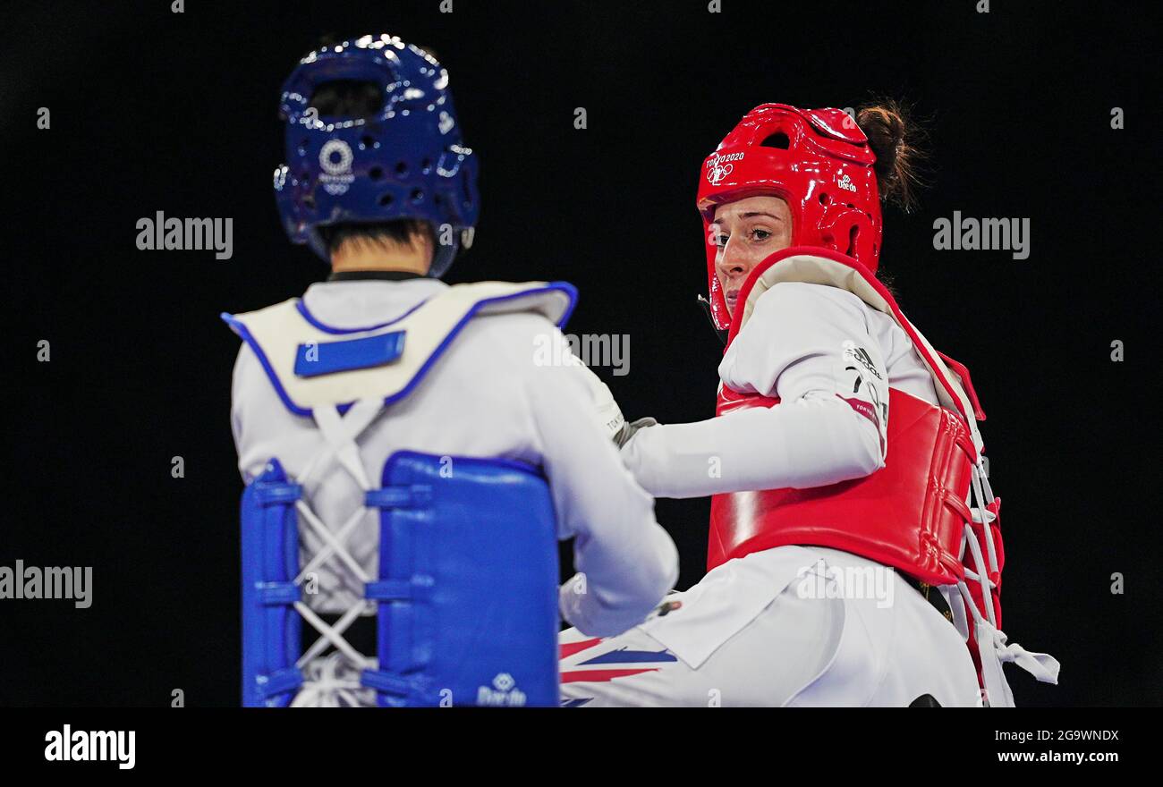 July 27, 2021: Bianca Walkden from Great Britain and Dabin Lee from ...