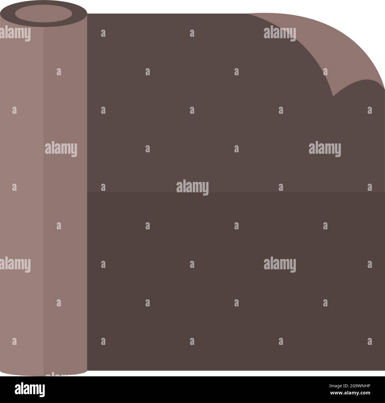 roll of paper Stock Vector Image & Art - Alamy