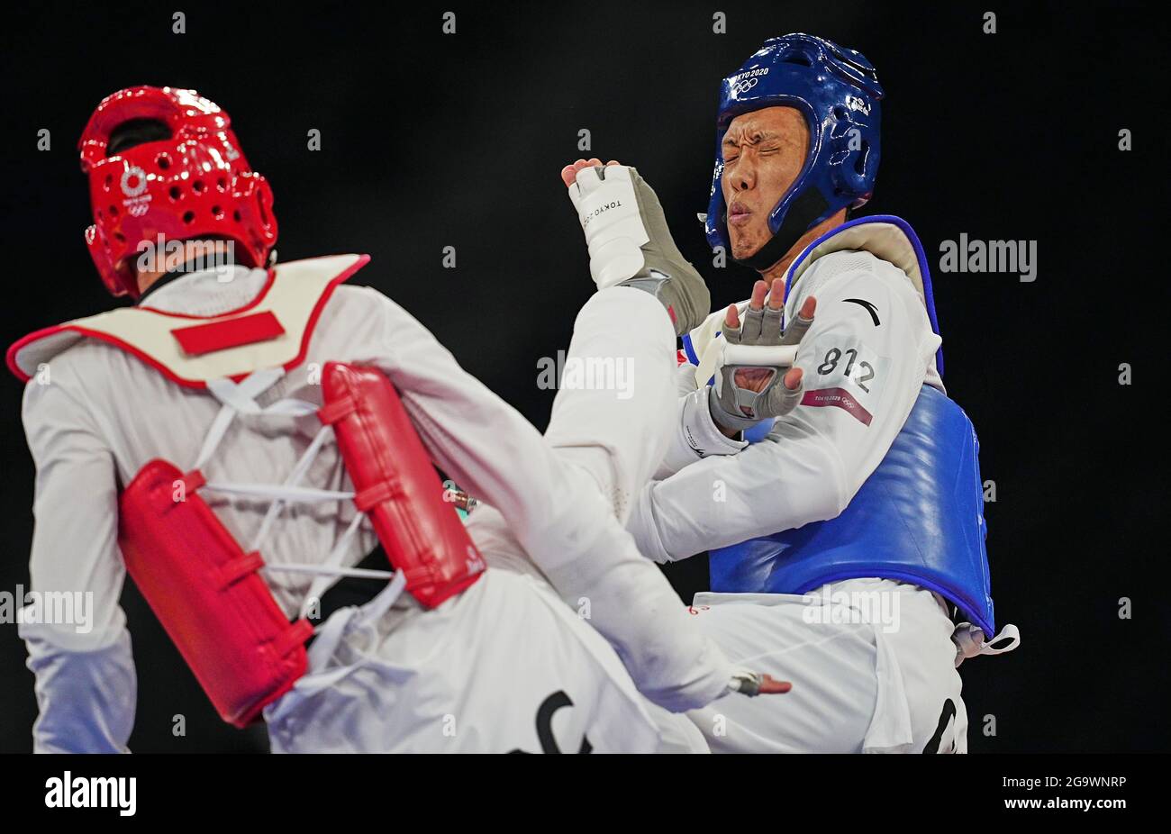 July 27, 2021: Hongyi sun from China and Vladislav Larin from RCO ...