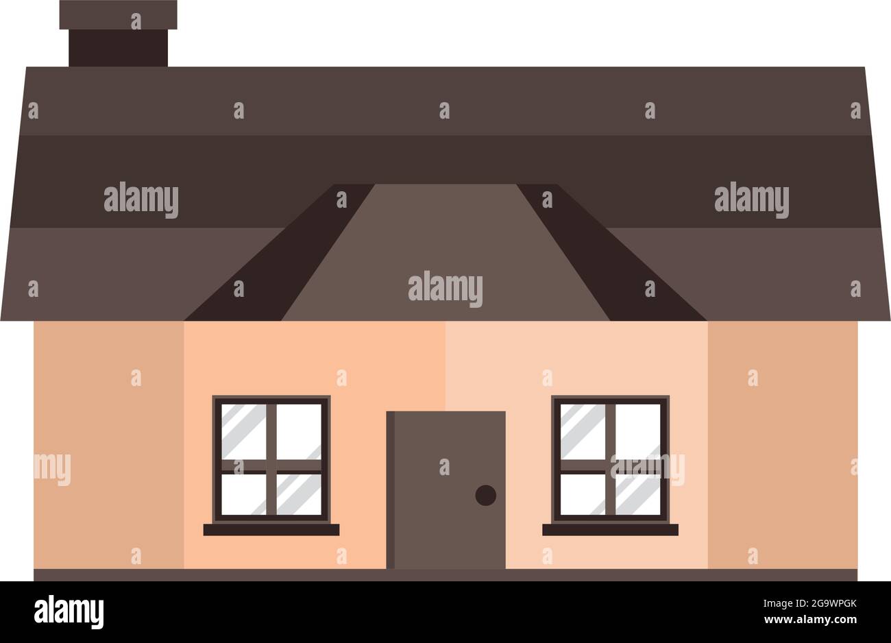 house facade cartoon Stock Vector Image & Art - Alamy