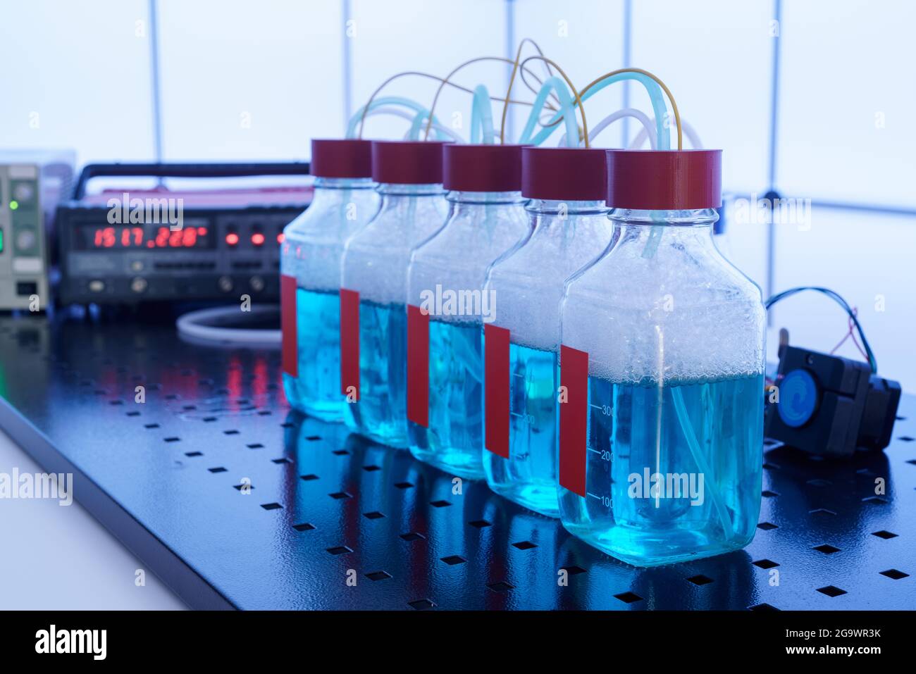 Biohydrogen production research produced by fermentation. Fermentation ...