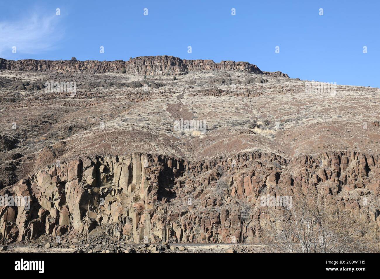 Maupin, in central Oregon. Maupin is in the arid landscapes east of the ...