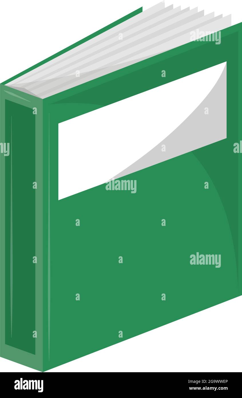 green school book Stock Vector Image & Art - Alamy