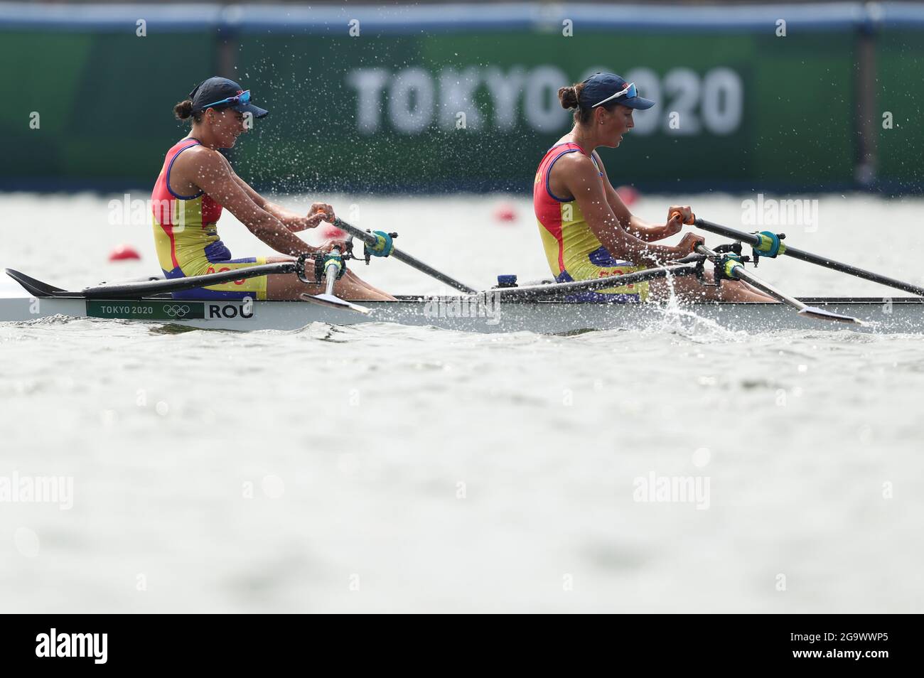 Tokyo, Japan. 28th July, 2021. Ancuta Bodnar (L)/Simona Radis of ...