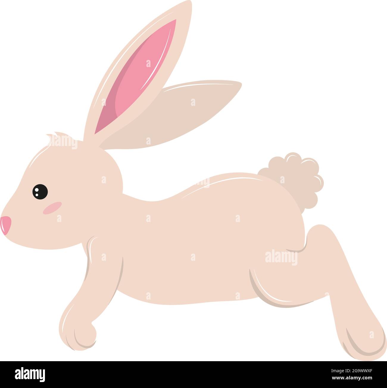 cute rabbit icon Stock Vector Image & Art - Alamy