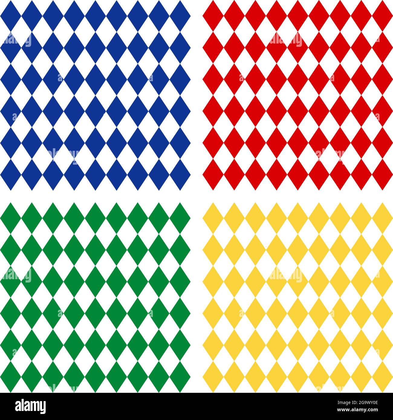 Seamless diamonds patterns hi-res stock photography and images - Alamy
