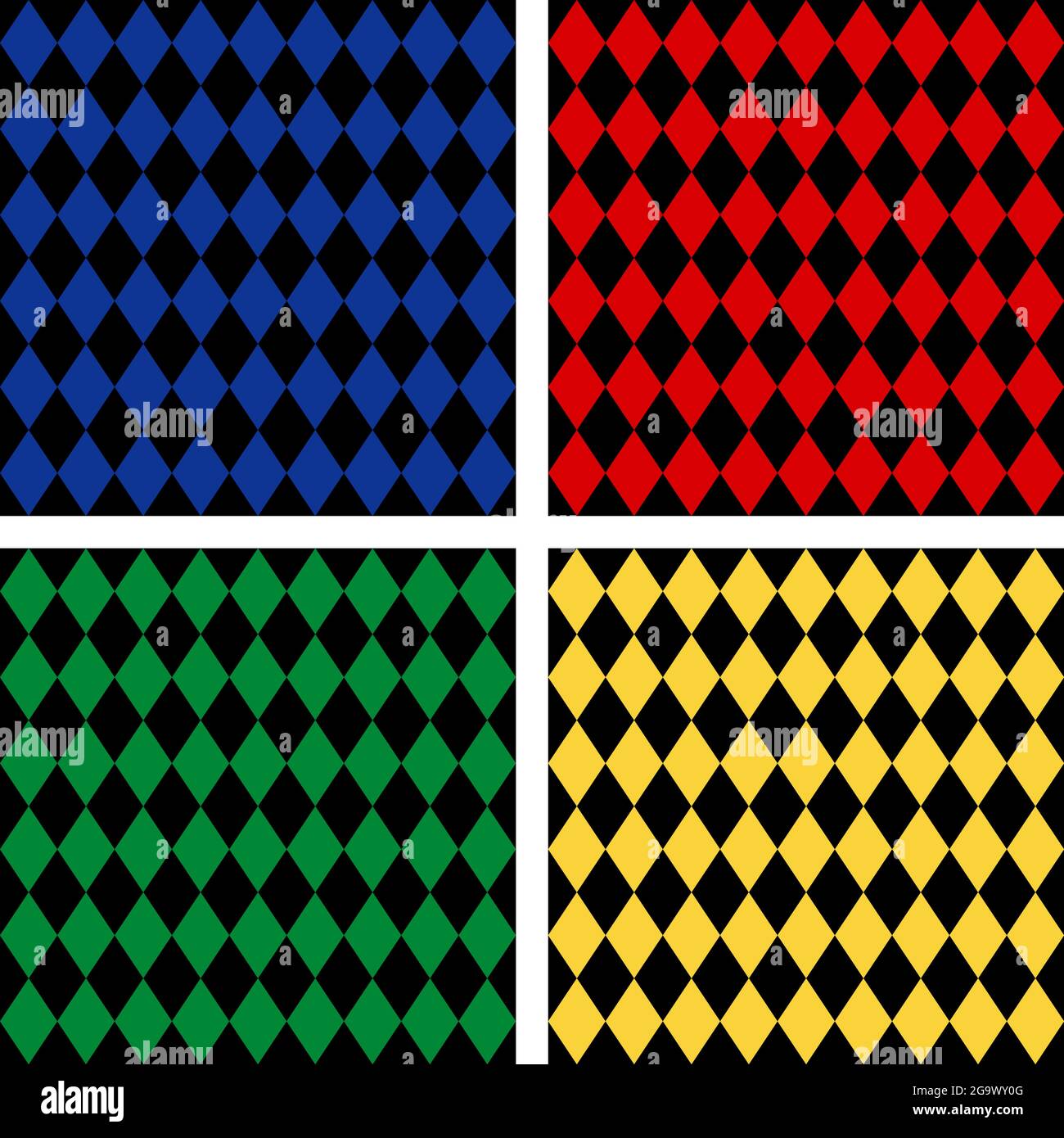 Seamless diamonds patterns hi-res stock photography and images - Alamy