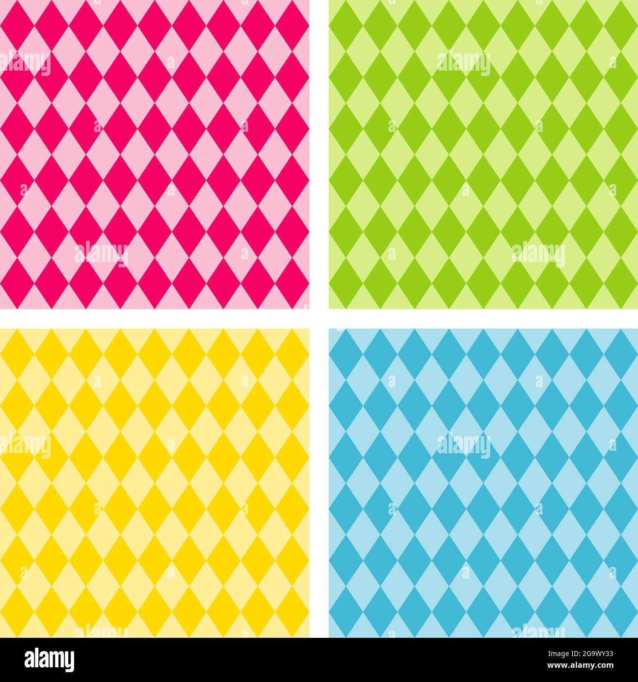 Seamless diamonds patterns hi-res stock photography and images - Alamy