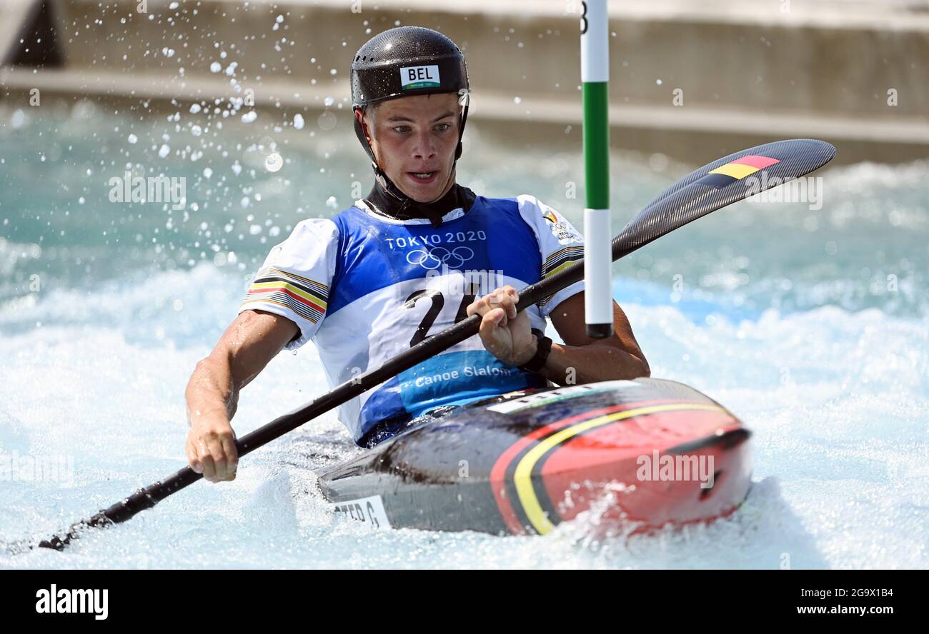 Belgian Gabriel De Coster pictured in action during the series of the ...