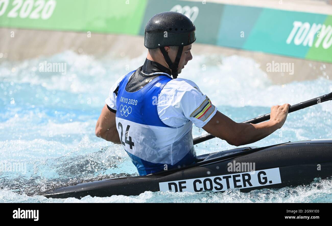 Belgian Gabriel De Coster pictured in action during the series of the ...