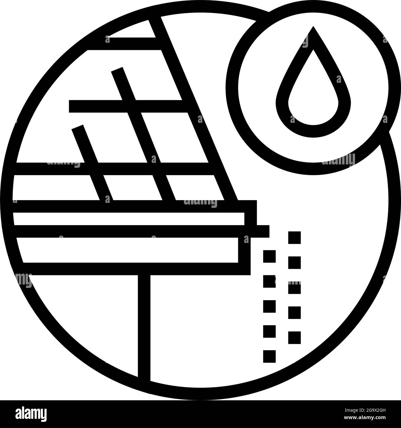 Ice water shield line Cut Out Stock Images & Pictures - Alamy