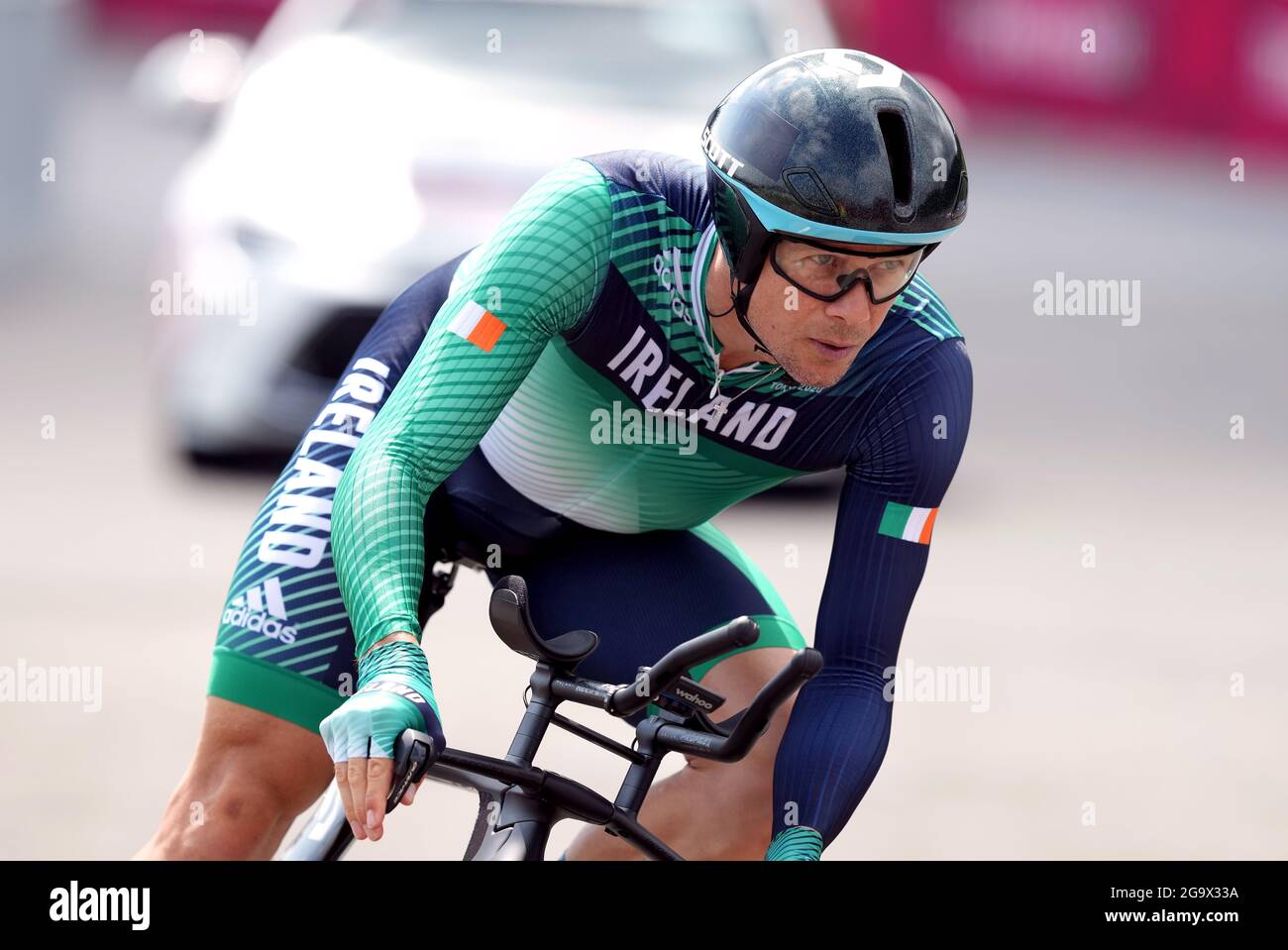 Republic of Ireland’s Nicolas Roche competes in the Men’s Individual ...