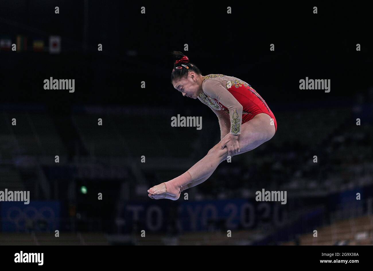 Ariake Gymnastics Centre, Tokyo, Japan. 25th July, 2021. Chenchen Guan ...