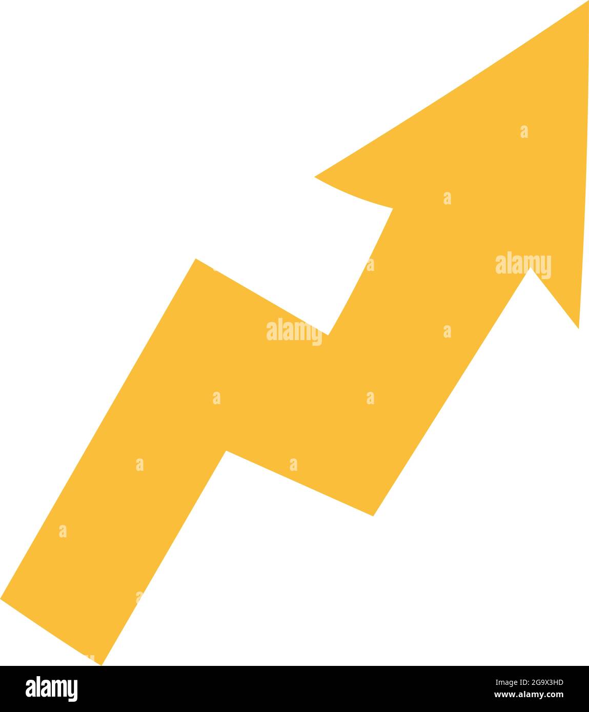yellow arrow design Stock Vector Image & Art - Alamy