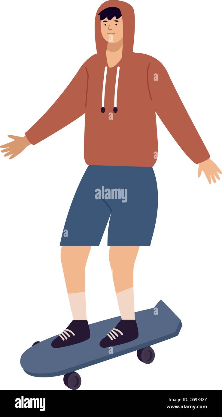 young skater boy Stock Vector Image & Art - Alamy