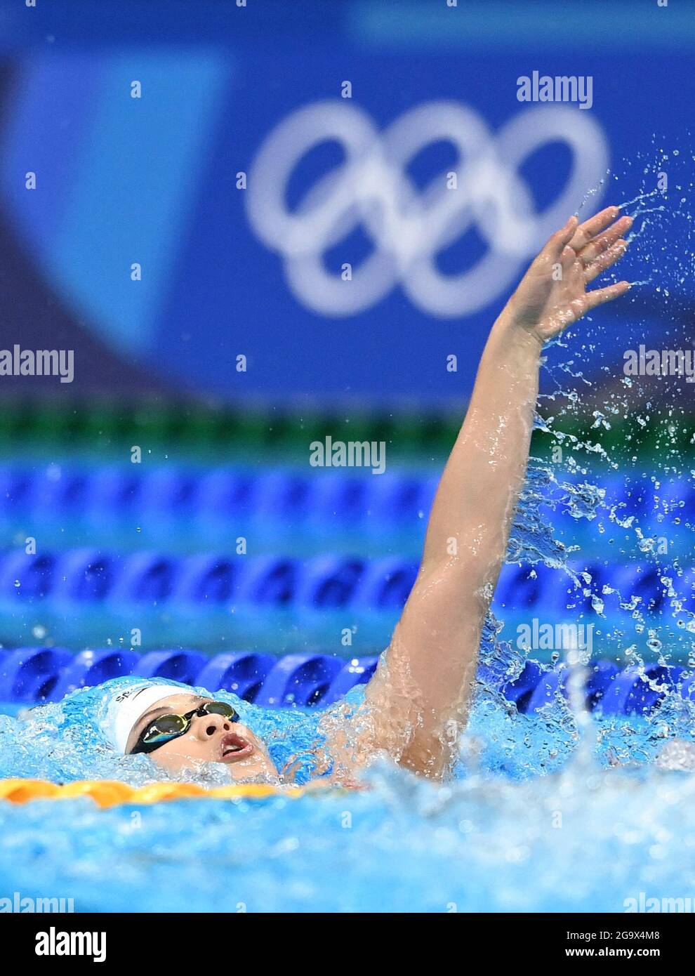 Tokyo, Japan. 28th July, 2021. Yu Yiting of China competes during the ...