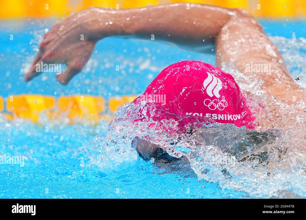 Tokyo, Japan. 28th July, 2021. Kliment Kolesnikov of ROC competes ...