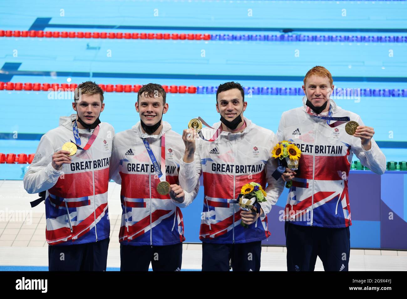 Tokyo, Japan. 28th July, 2021. SCOTT Duncan, RICHARDS Matthew, GUY ...