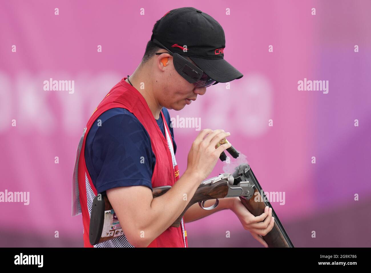 Tokyo, Japan. 28th July, 2021. Yu Haicheng of China competes during the ...