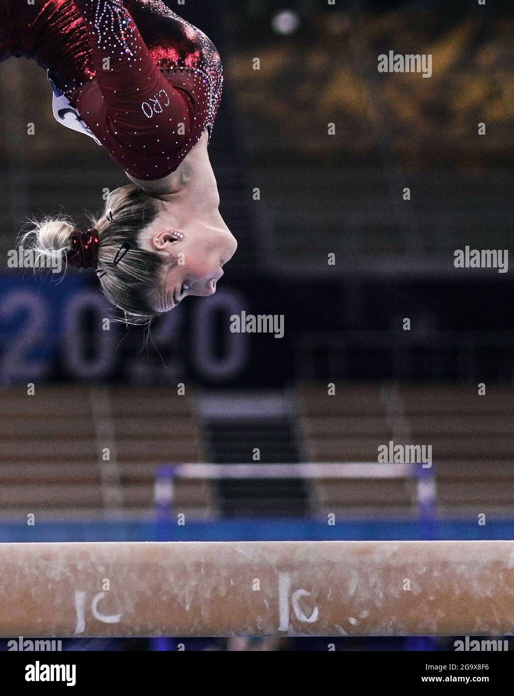 Ariake Gymnastics Centre, Tokyo, Japan. 25th July, 2021. Ana Derek of ...