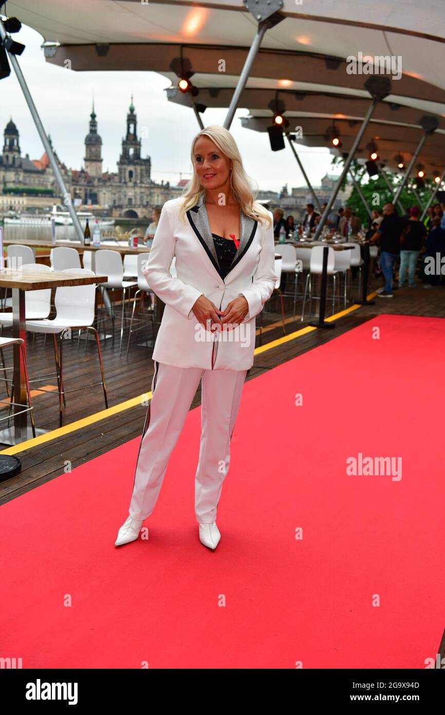 Anja Petzold beim 15. Hope Jubiläumskonzert auf dem Areal der ...