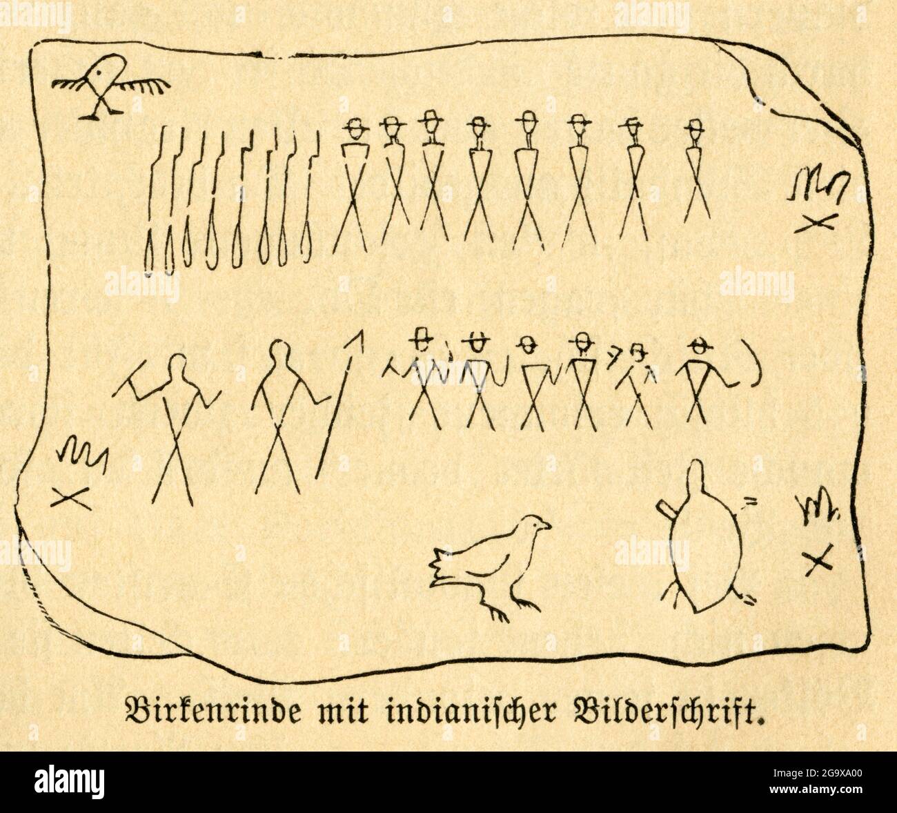 Pictographic writing hi-res stock photography and images - Alamy