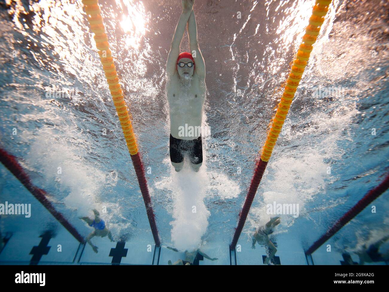 Tokyo, Japan. 28th July, 2021. Duncan Scott of Great Britain competes ...
