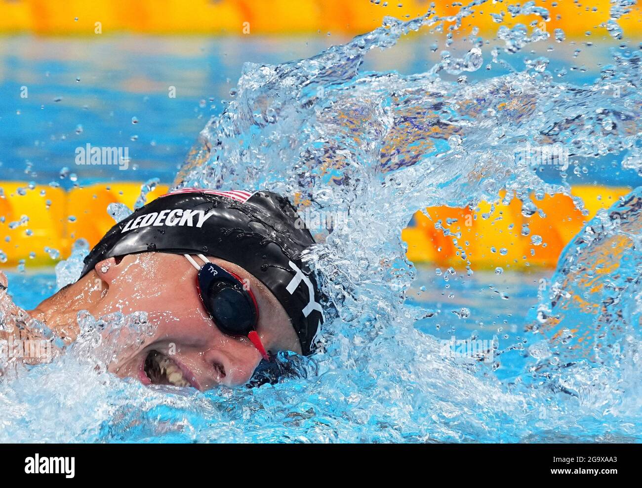 Tokyo, Japan. 28th July, 2021. Kathleen Ledecky of the Unites States ...
