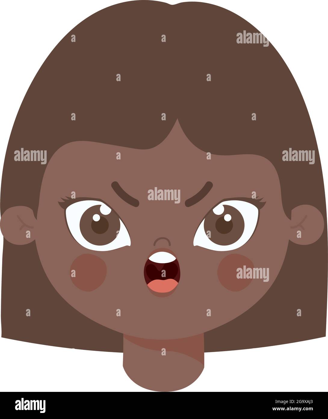 Girl rage Cut Out Stock Images & Pictures - Alamy