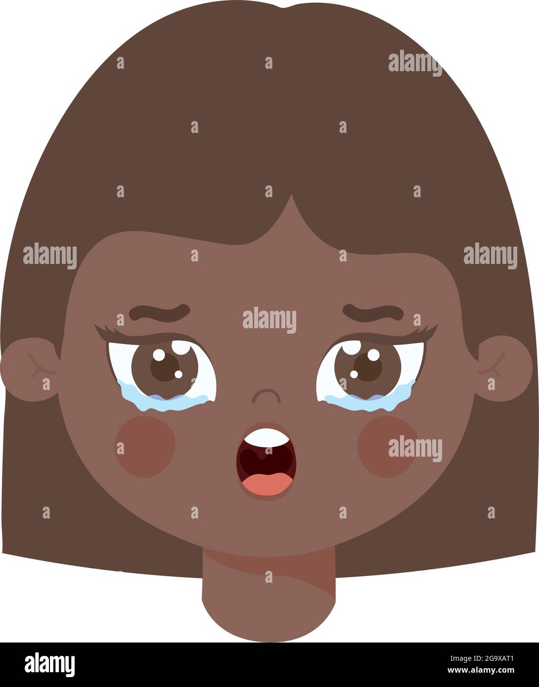 crying girl design Stock Vector Image & Art - Alamy
