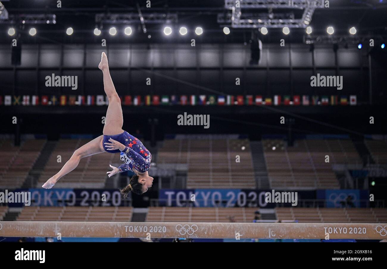 July 25, 2021: Sunisa Lee of United States of America during women's ...