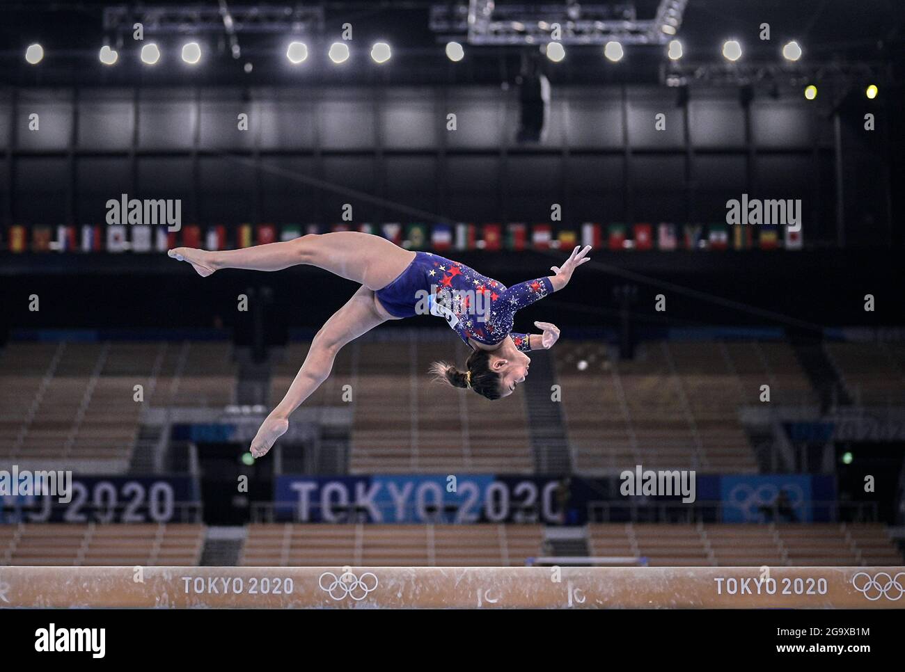 July 25, 2021: Sunisa Lee of United States of America during women's ...